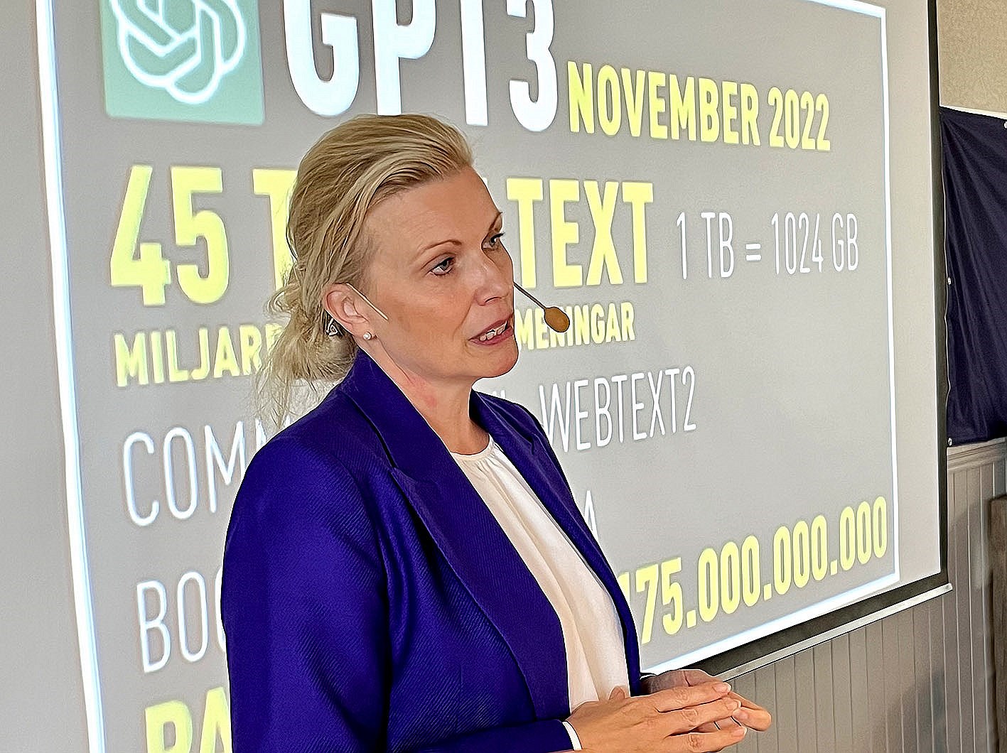 NSO ráðstefna: Gervigreindinni þarf að setja regluverk