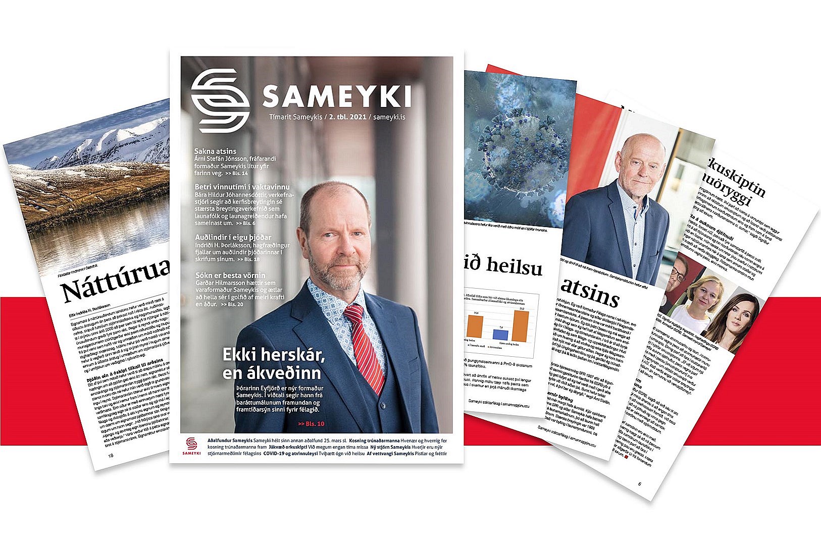 Tímarit Sameykis á leið í pósti