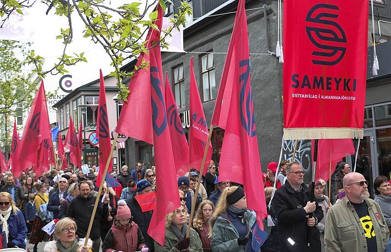 Sameyki vonar að ekki komi til átaka á vinnumarkaði
