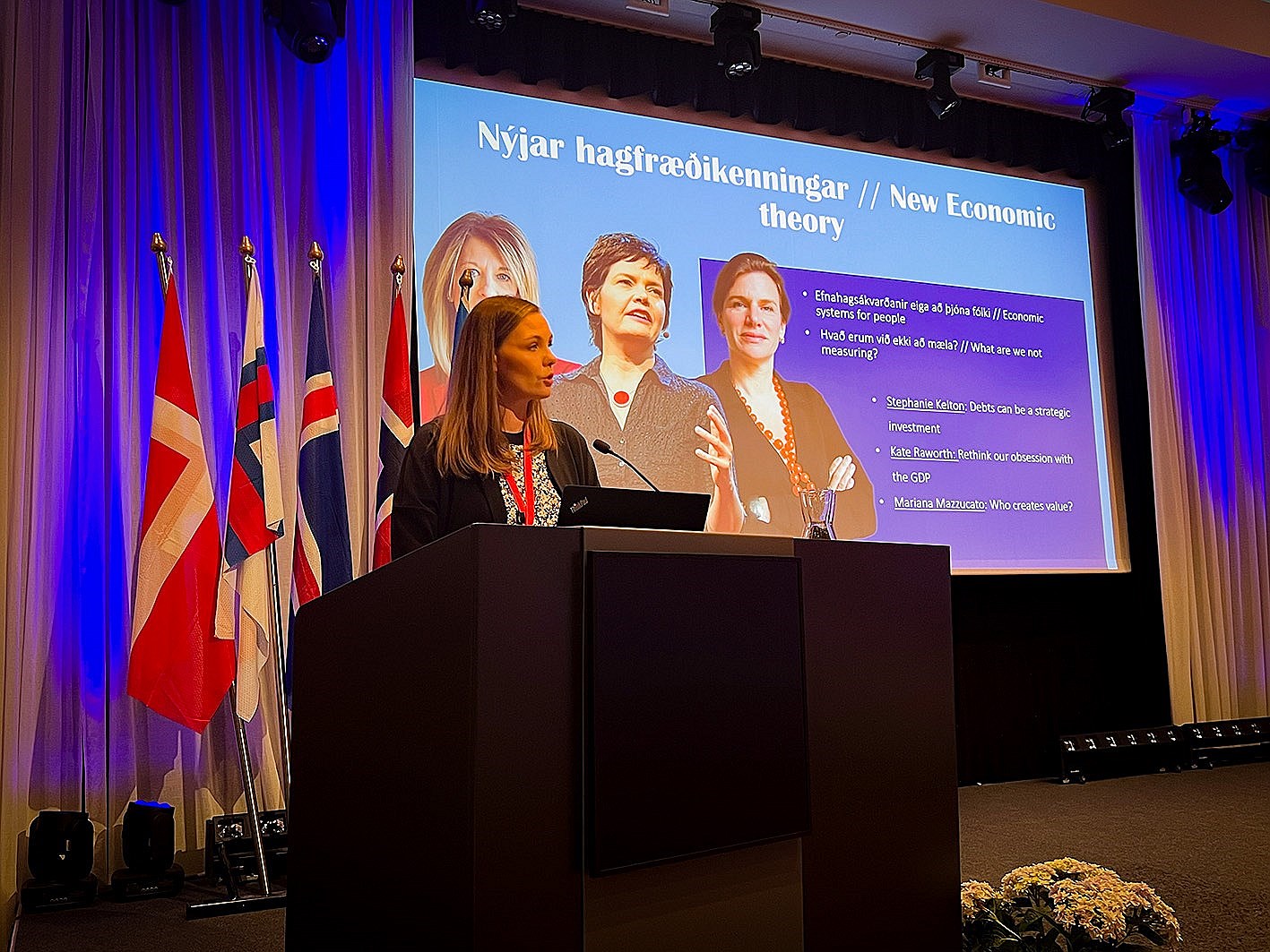 NTR ráðstefna: Leiðin fram á við er ný nálgun í efnahagsstjórn